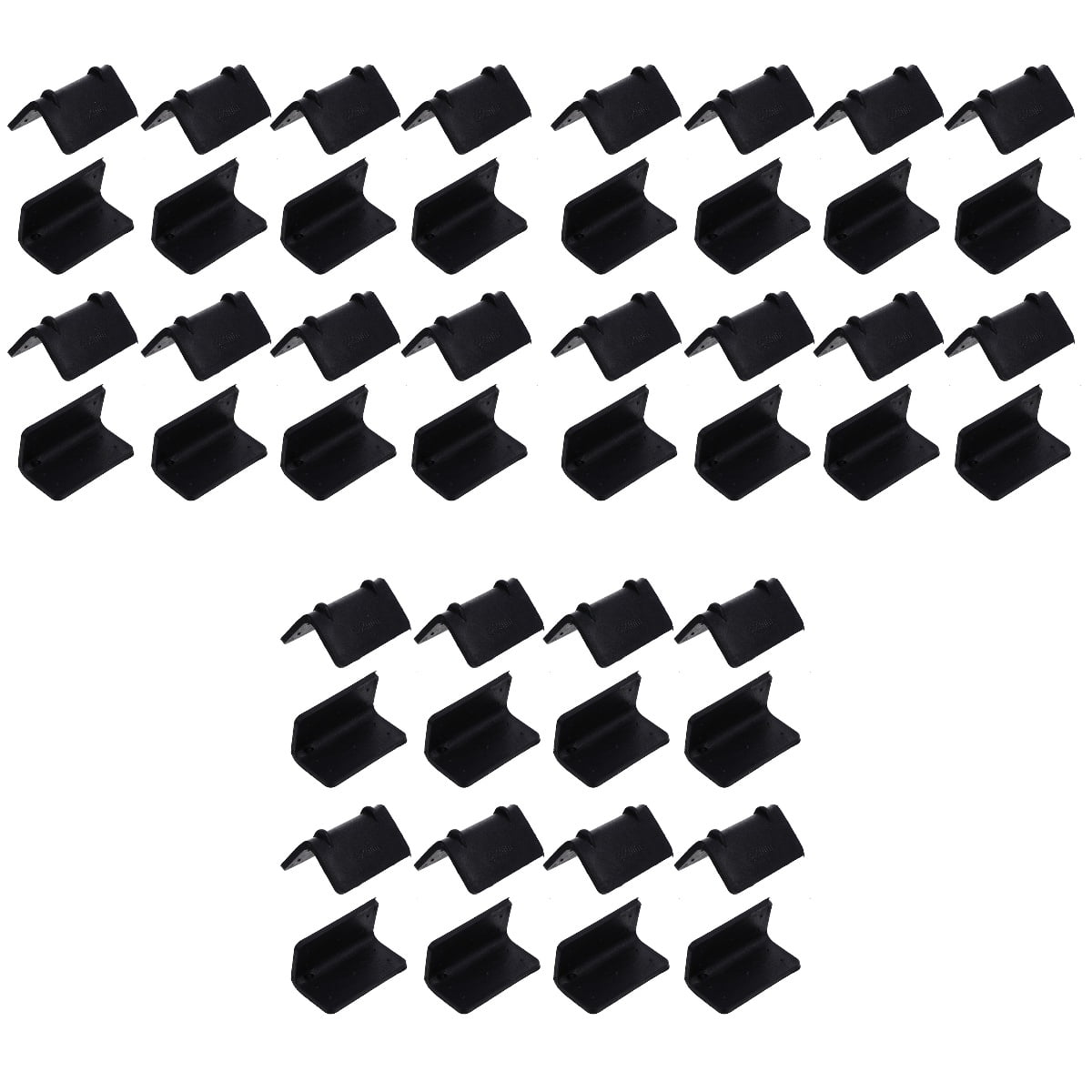 300 Pcs Plastic Corner Protector Structure Designed Corner Guard ...