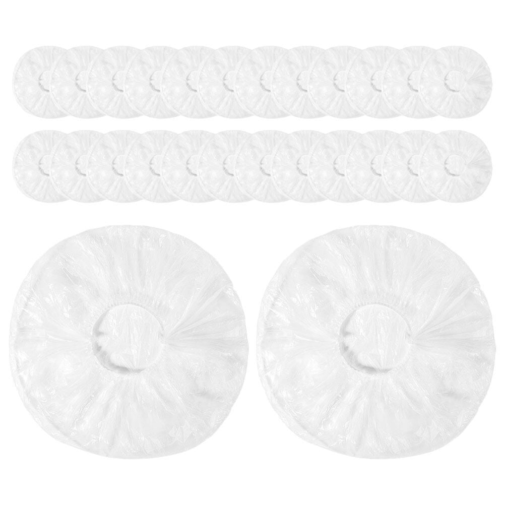 300 Pcs Plastic Cover Stretchy Lids Stretchable Food Covers Bowl ...