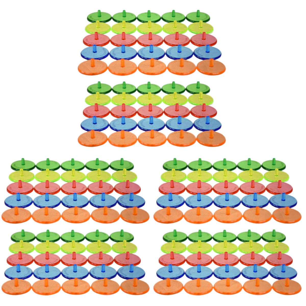 300 Pcs Plastic Golfs Position Markers Ball Positioning Markers Golfs ...