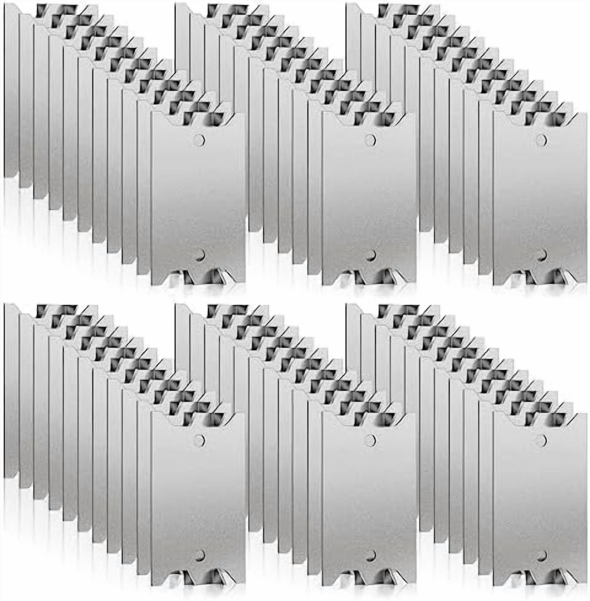 300 Pcs Safety Nail Plates for Wood Studs 1.5 x 2.5 Inch Cable ...