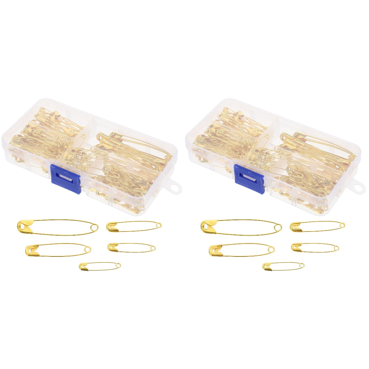 FENGGUIQU 300Pcs Golden Safety Pins Multi-Function for Crafts, Sewing ...