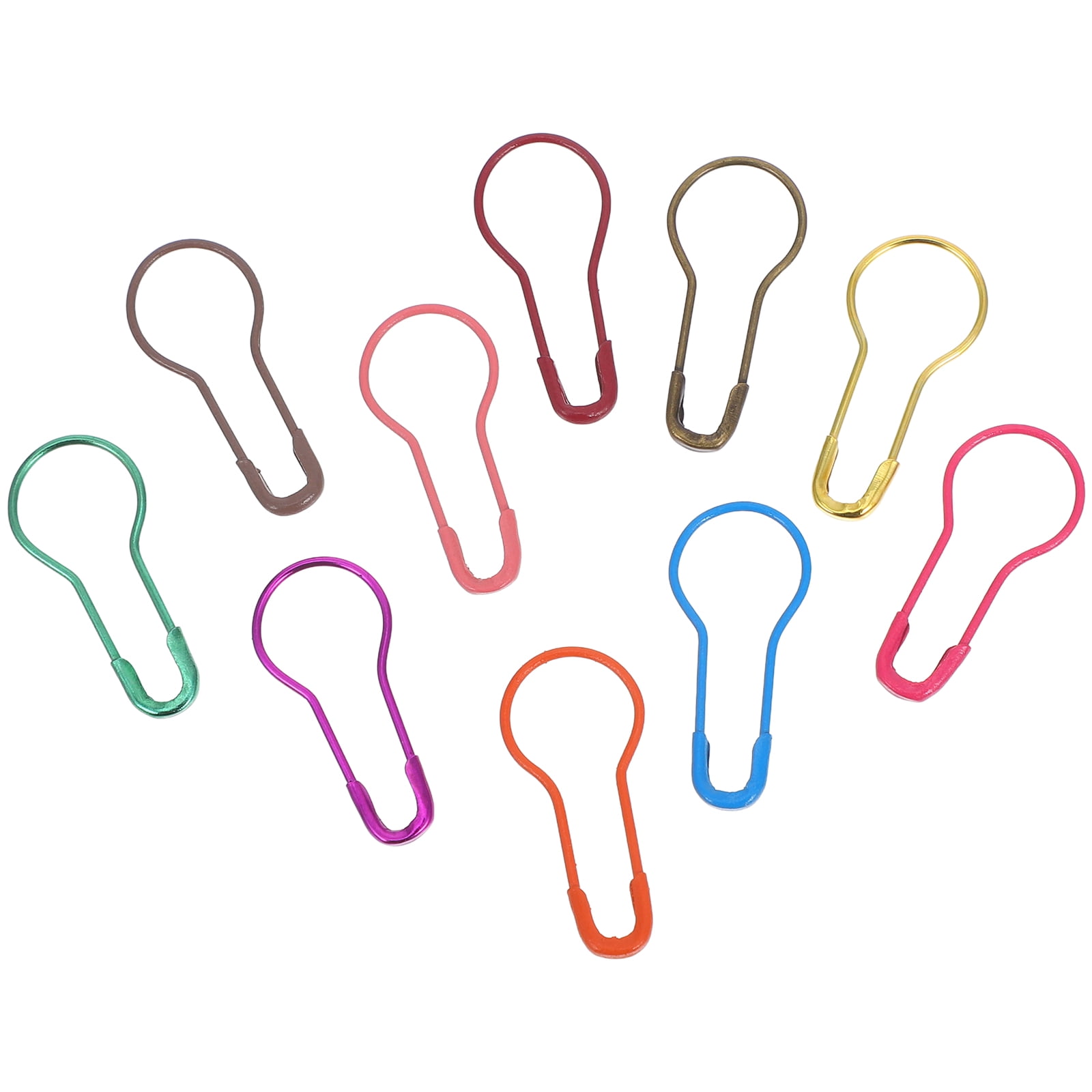 300 Pcs Safety Pins Bulb Straight with Large Heads Clothing Light Bulbs ...