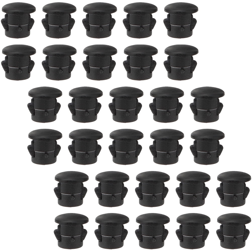 300pcs Plastic Round Hole Plugs for Furniture Locking Inserts - Walmart.com