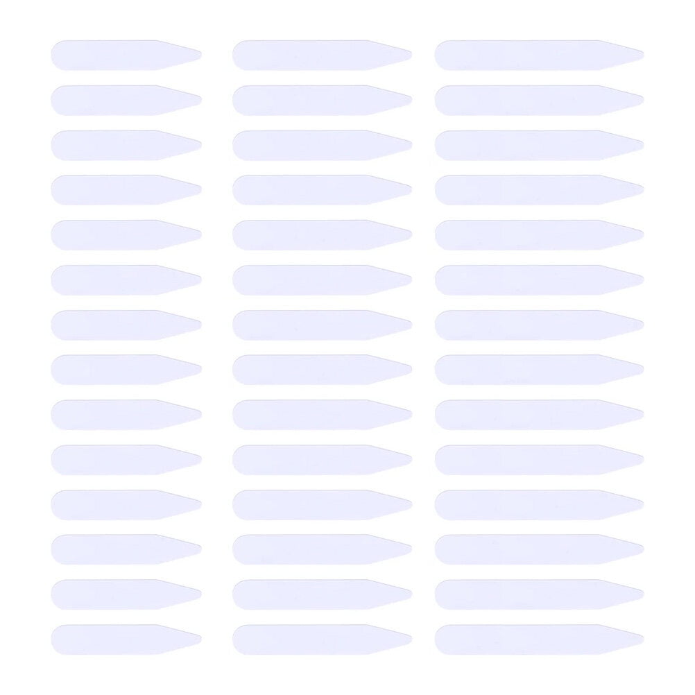 300 Pcs Shirt Collar Pin Plastic Collar Stays under Shirts for Men ...