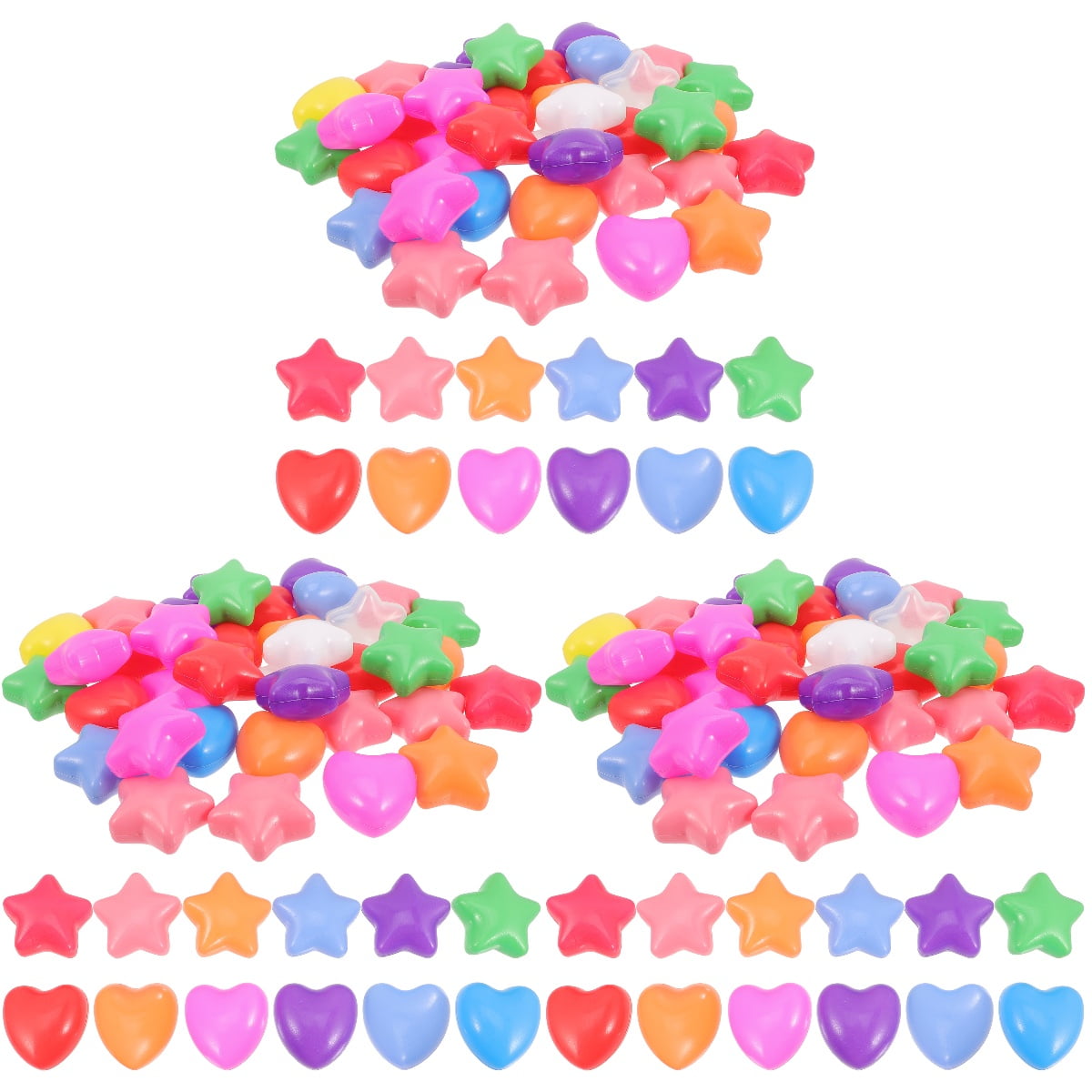 300 Pcs Star-Shaped Pool Balls Children Play Balls Creative Swimming ...