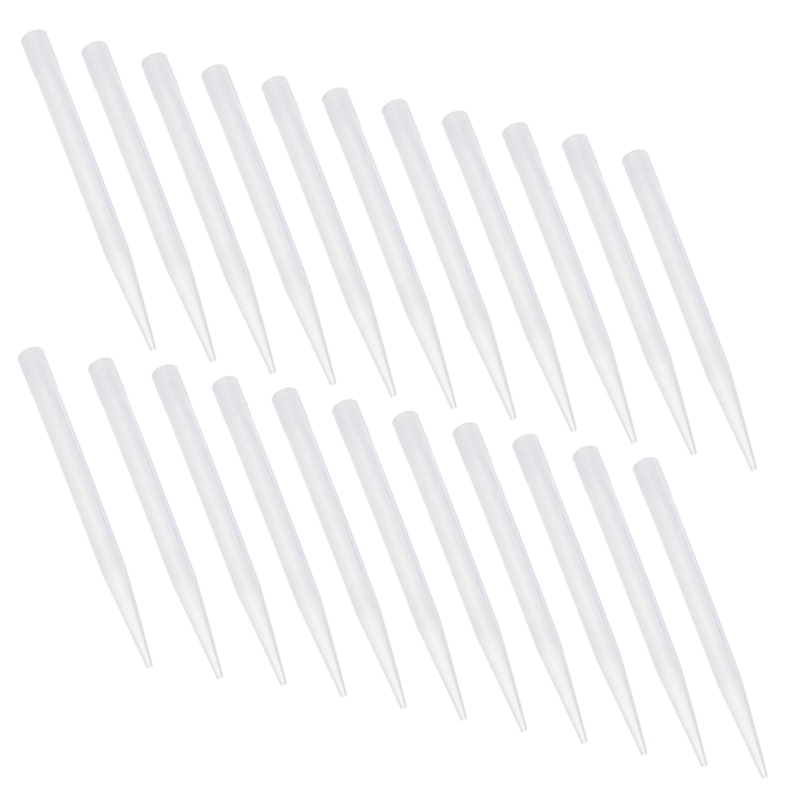 300 Pcs Suction Head Clear Pipette Pipettor Tip Straws Filter Plastic ...