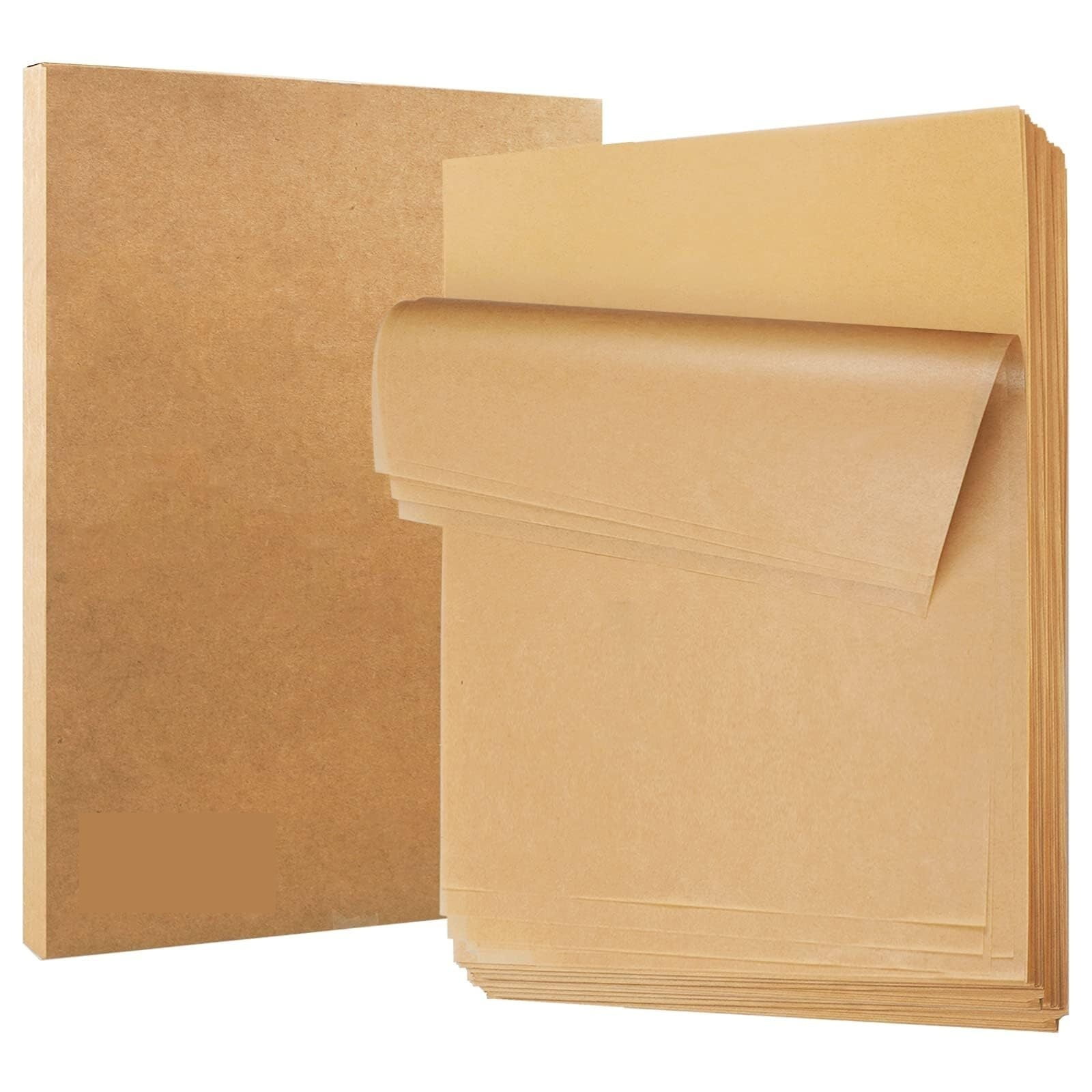 300 Pcs Unbleached Parchment Paper Sheets for Baking - 8x12 Inches ...
