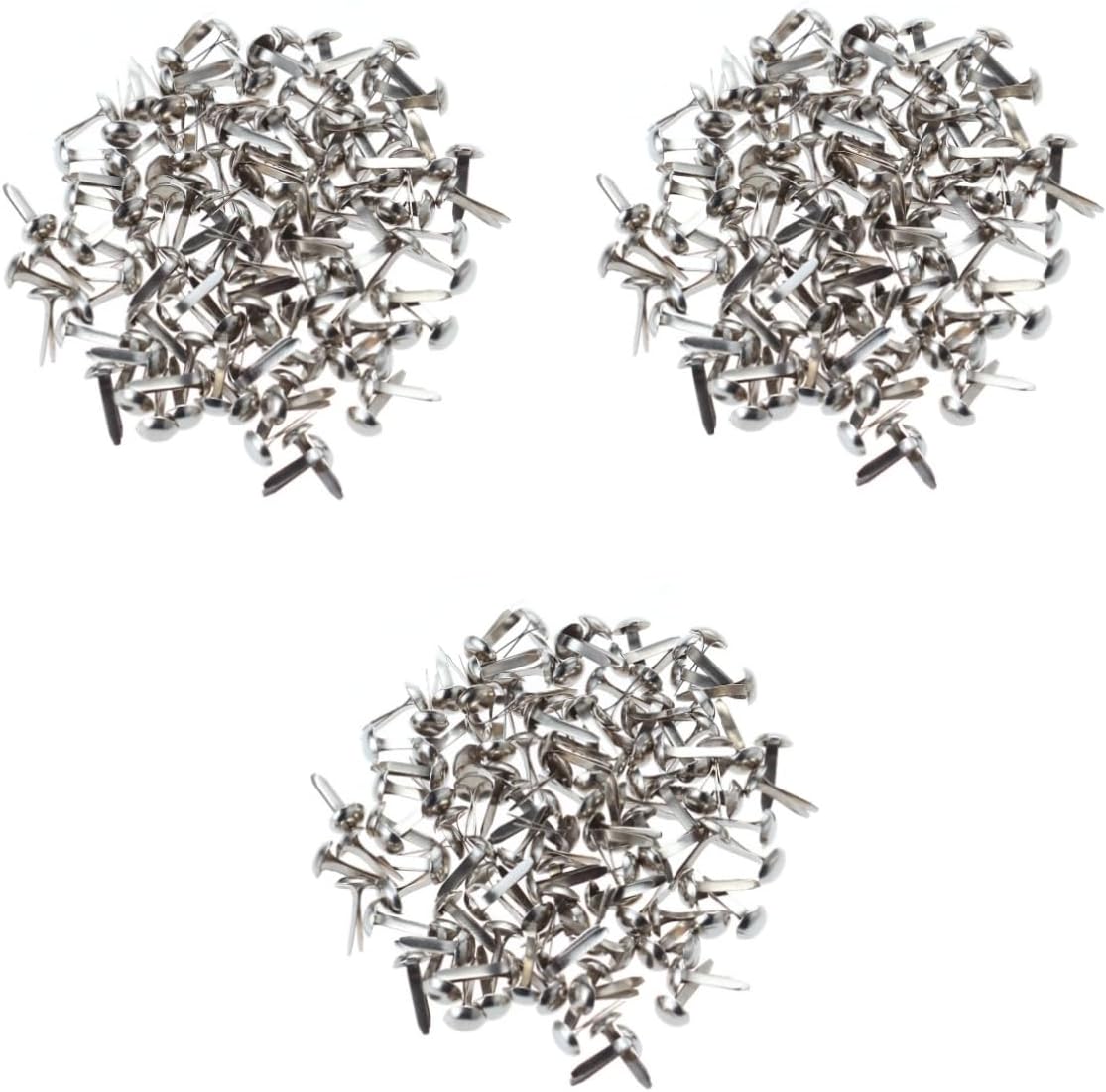 300 Pcs paper fasteners rose decor calendar for kids Round craft brads ...