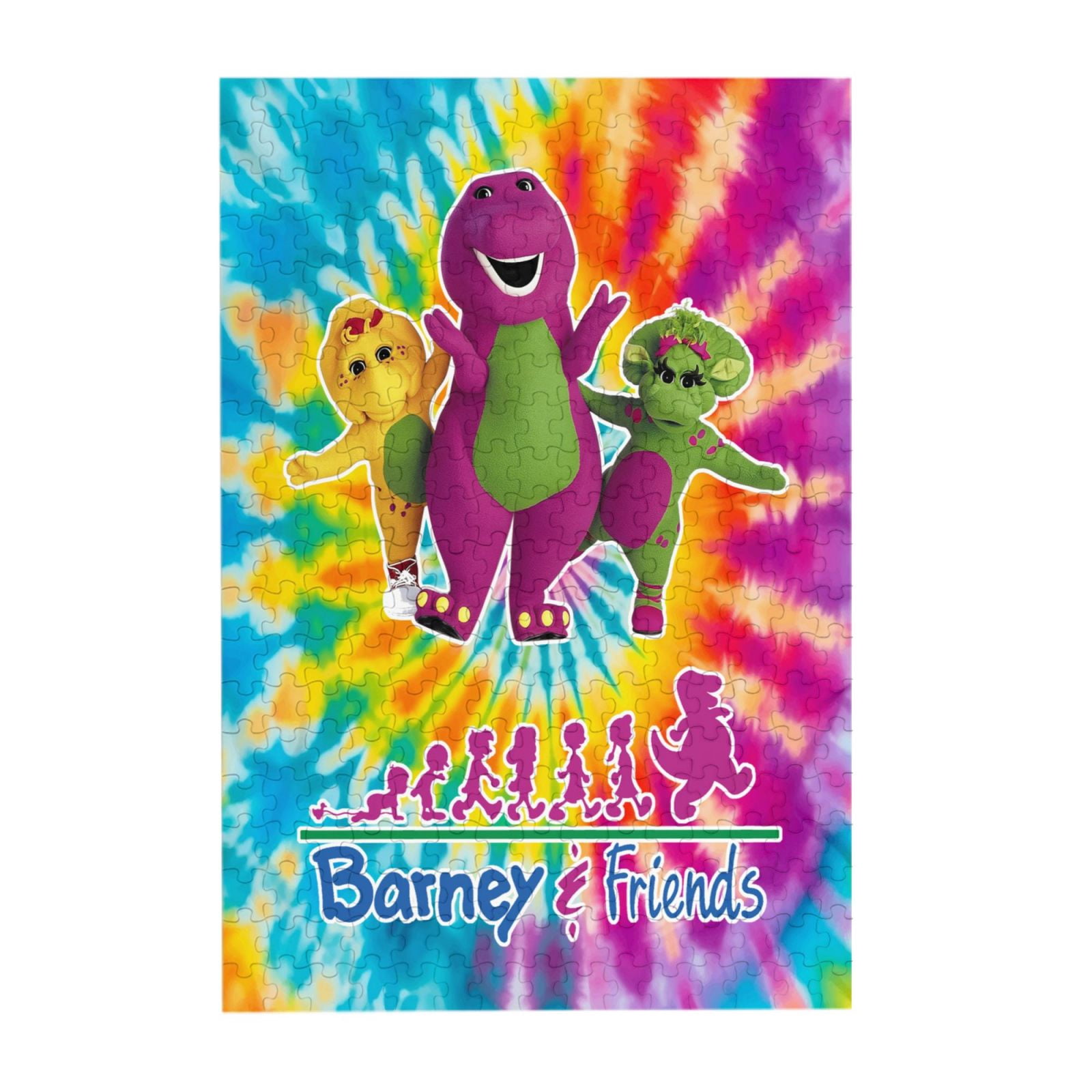 300 Piece Barney And Friends Jigsaw Puzzle for Adults Leisure Gift for ...