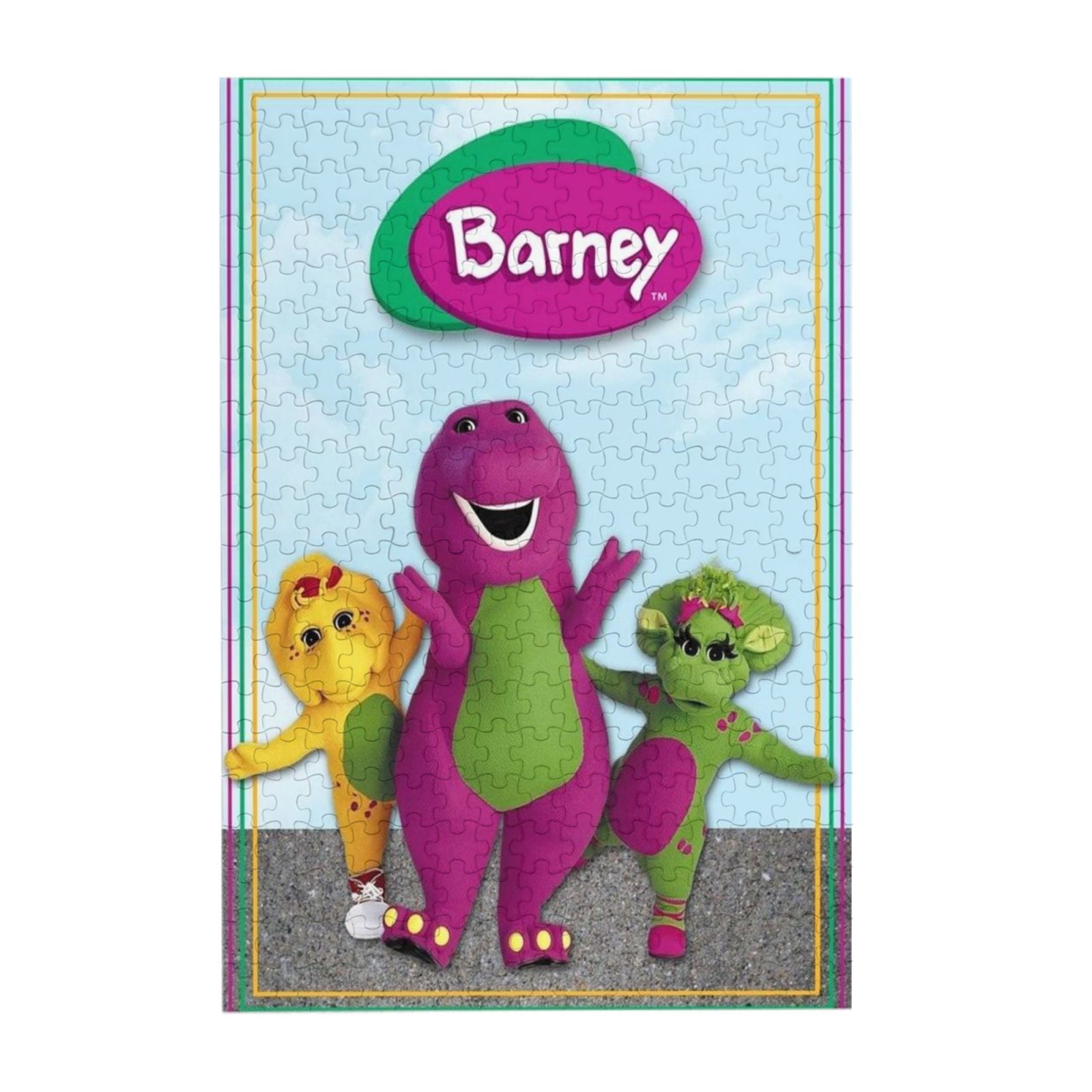 300 Piece Barney And Friends Jigsaw Puzzle for Adults Leisure Gift for ...