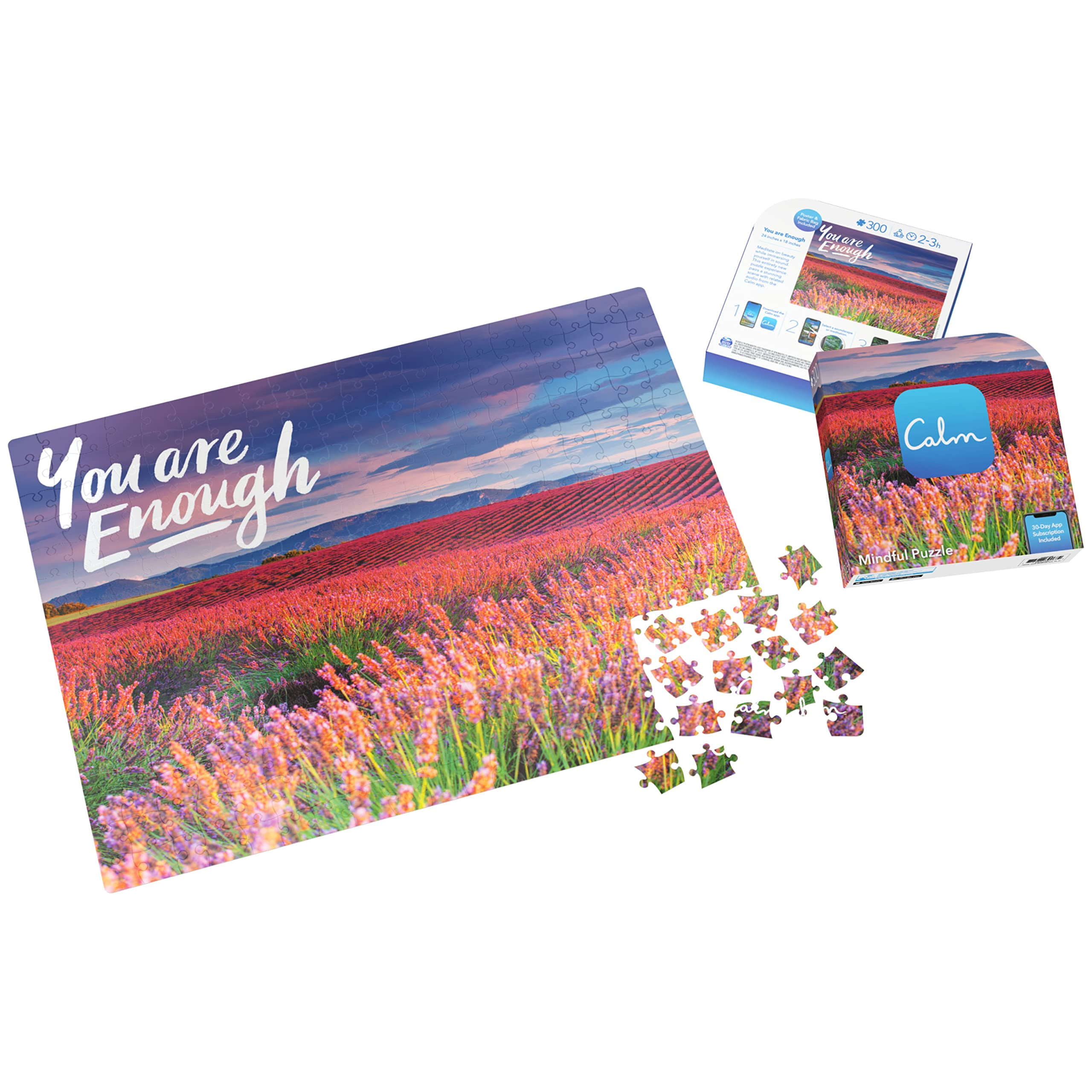 300-Piece Calm Jigsaw Puzzle for Relaxation, BSL1 Stress Relief, and ...