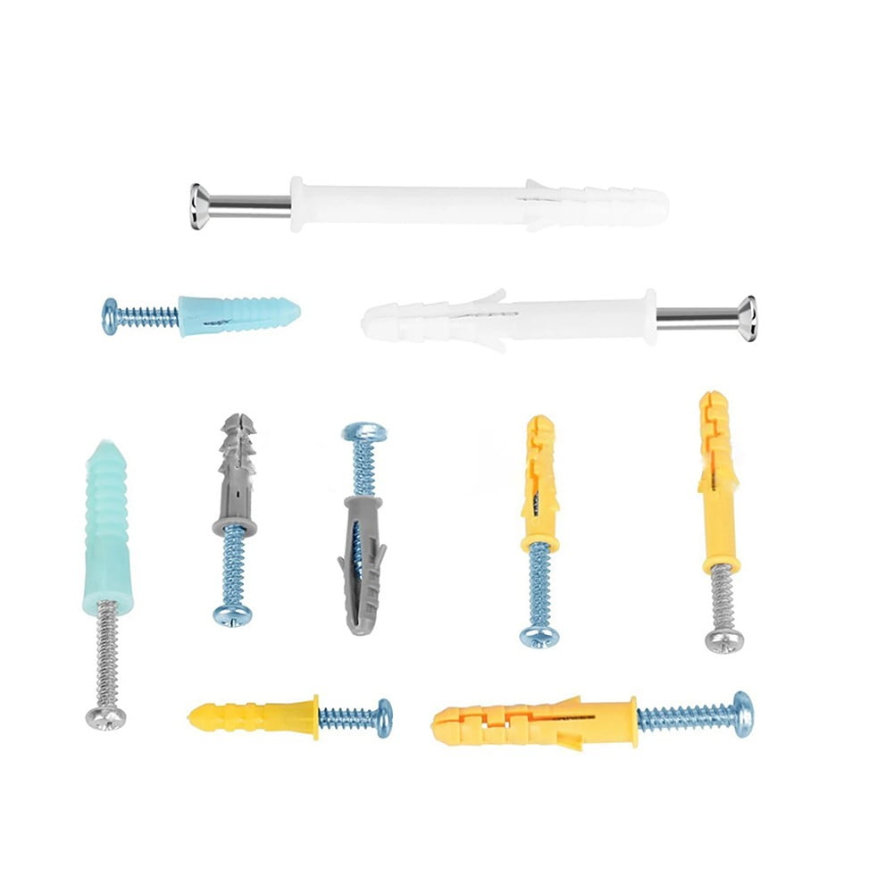300 Piece Drywall Anchor And Screw Set Wall Anchors And Screws For ...