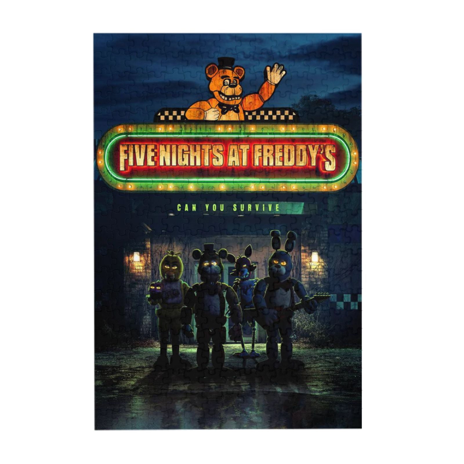 300 Piece Five Nights At Freddy's Wooden Jigsaw Puzzle, Challenging and ...