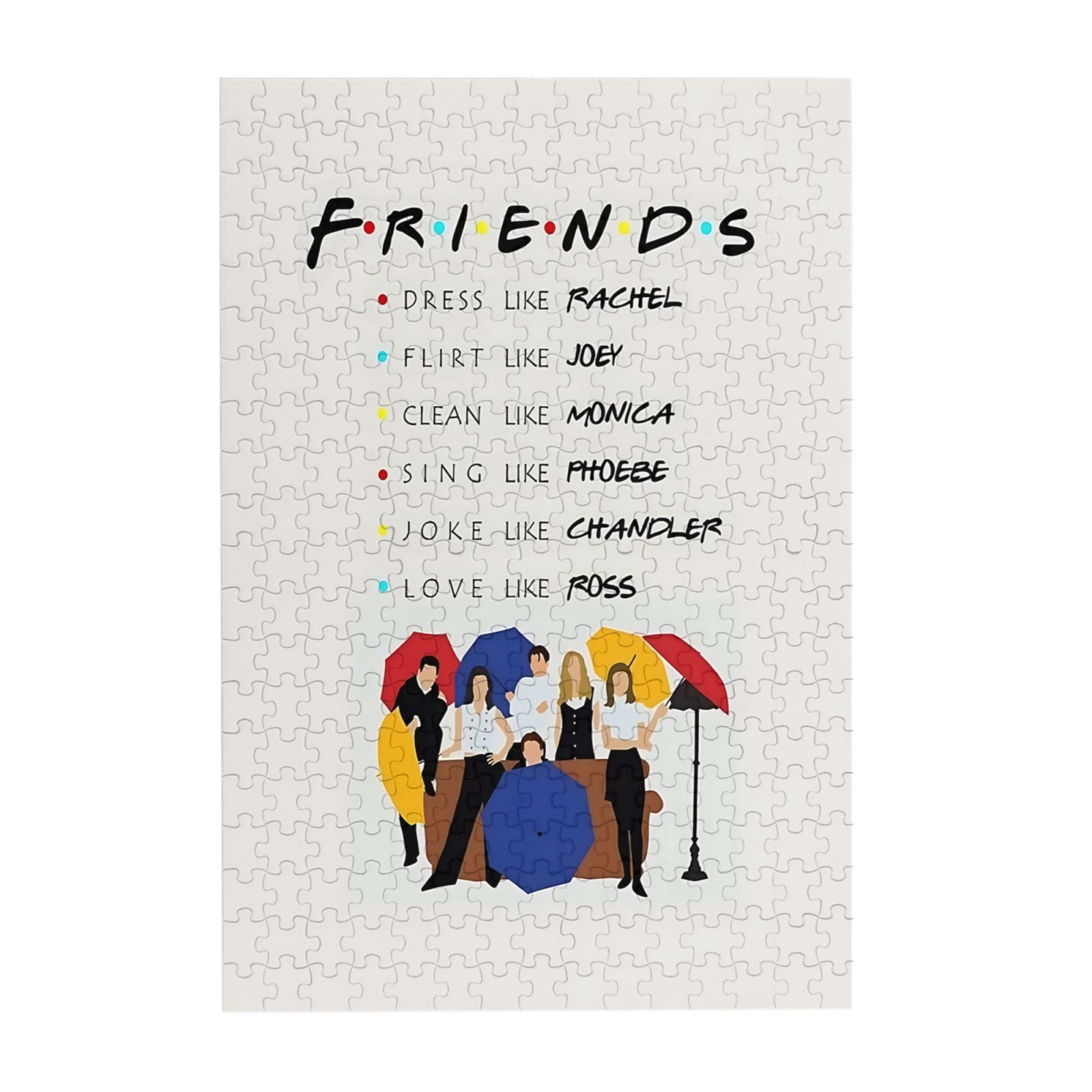 300 Piece Friends Tv Show Jigsaw Puzzle for Adults Leisure Gift for ...