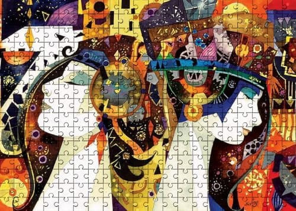 300 Piece Jigsaw Puzzle for Adults Abstract Girl Wooden Puzzle ...