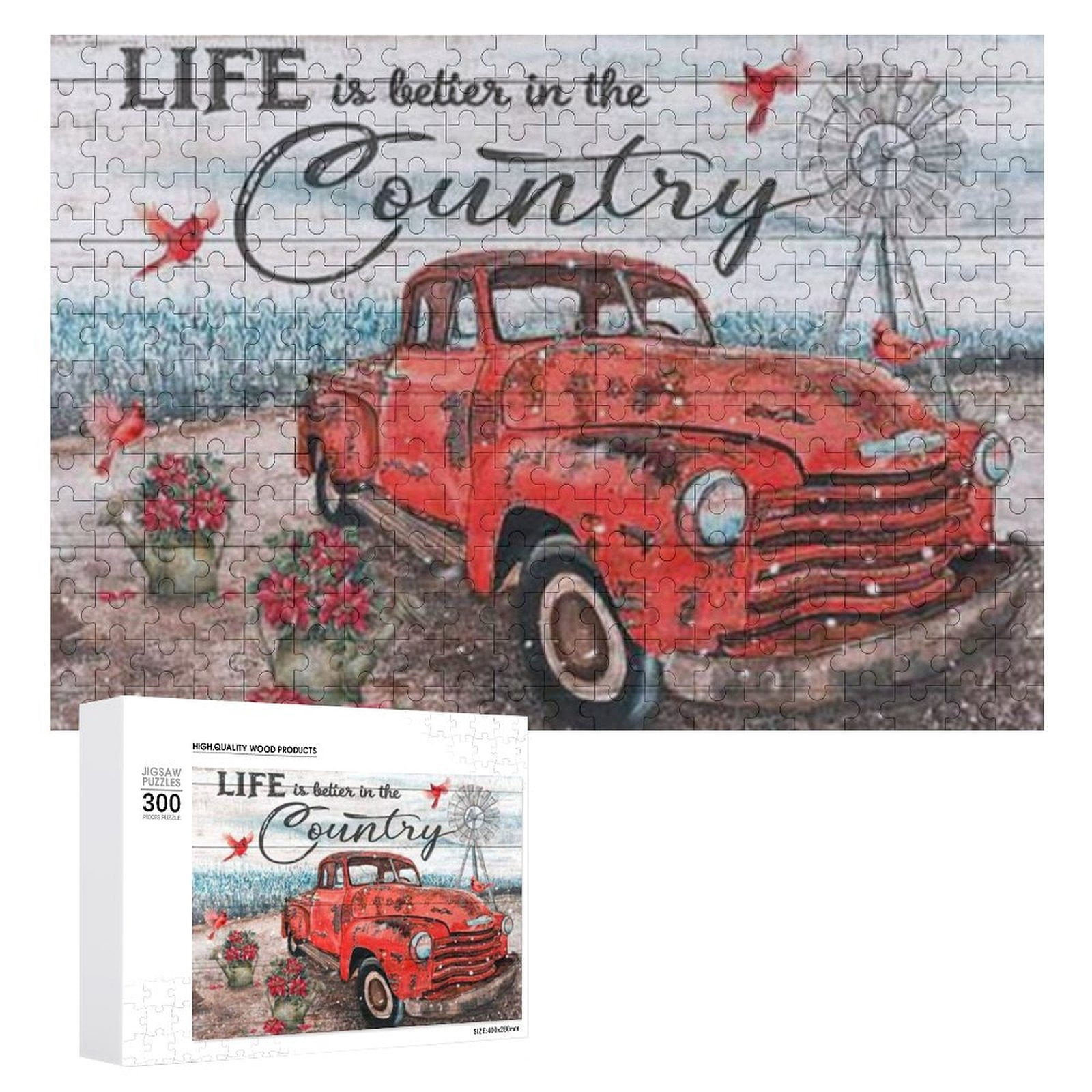 300 Piece Jigsaw Puzzle for Adults and Families - Cardinal Life Is ...