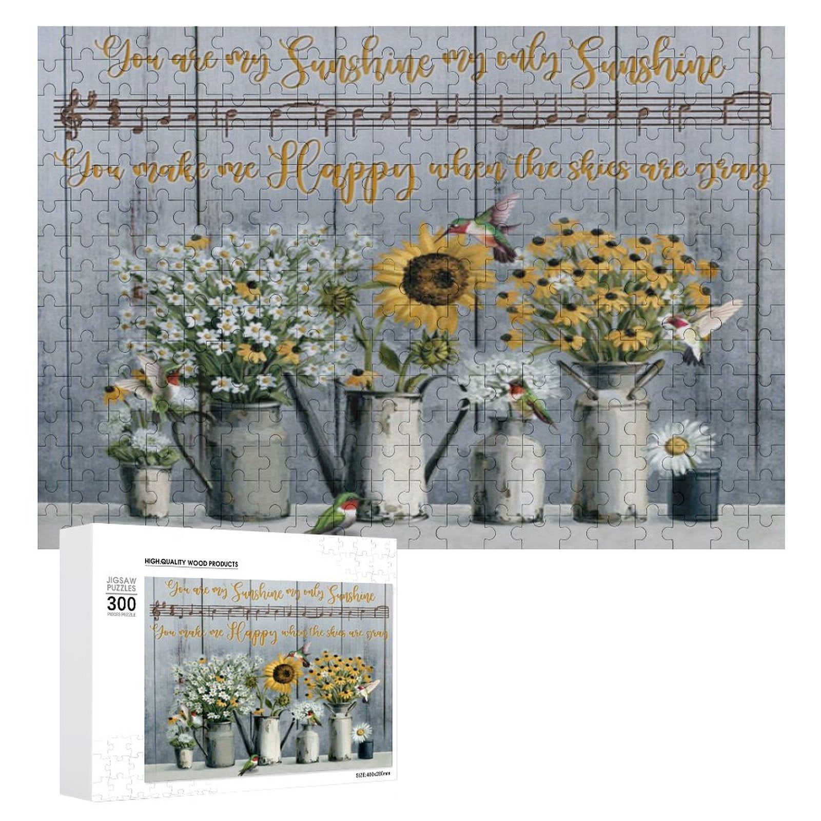 300 Piece Jigsaw Puzzle for Adults and Families - Music Note ...
