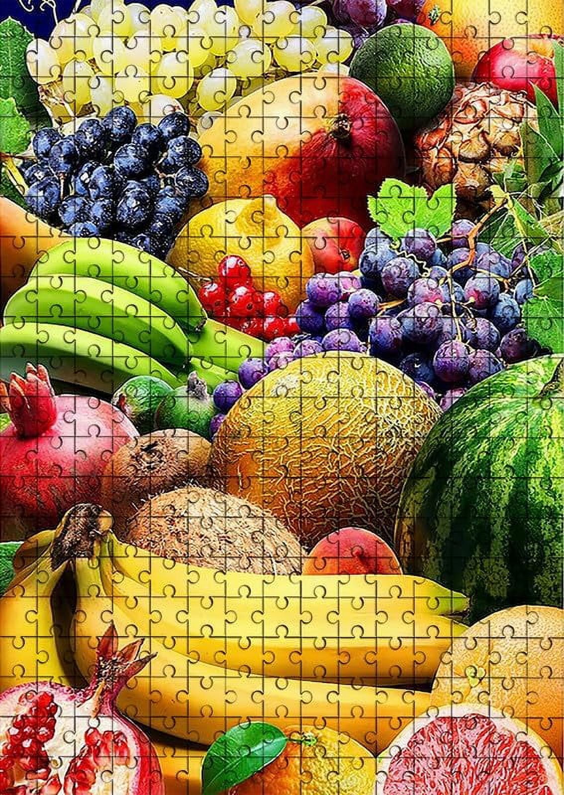 300 Piece Jigsaw Puzzle for Adults Fruits Beautiful Wooden Puzzle ...