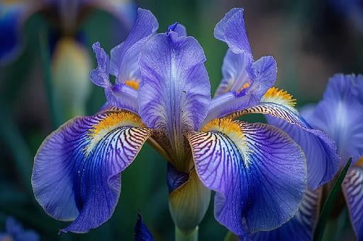 300 Piece Jigsaw Puzzle for Adults Iris Flower Adults Classic Art ...