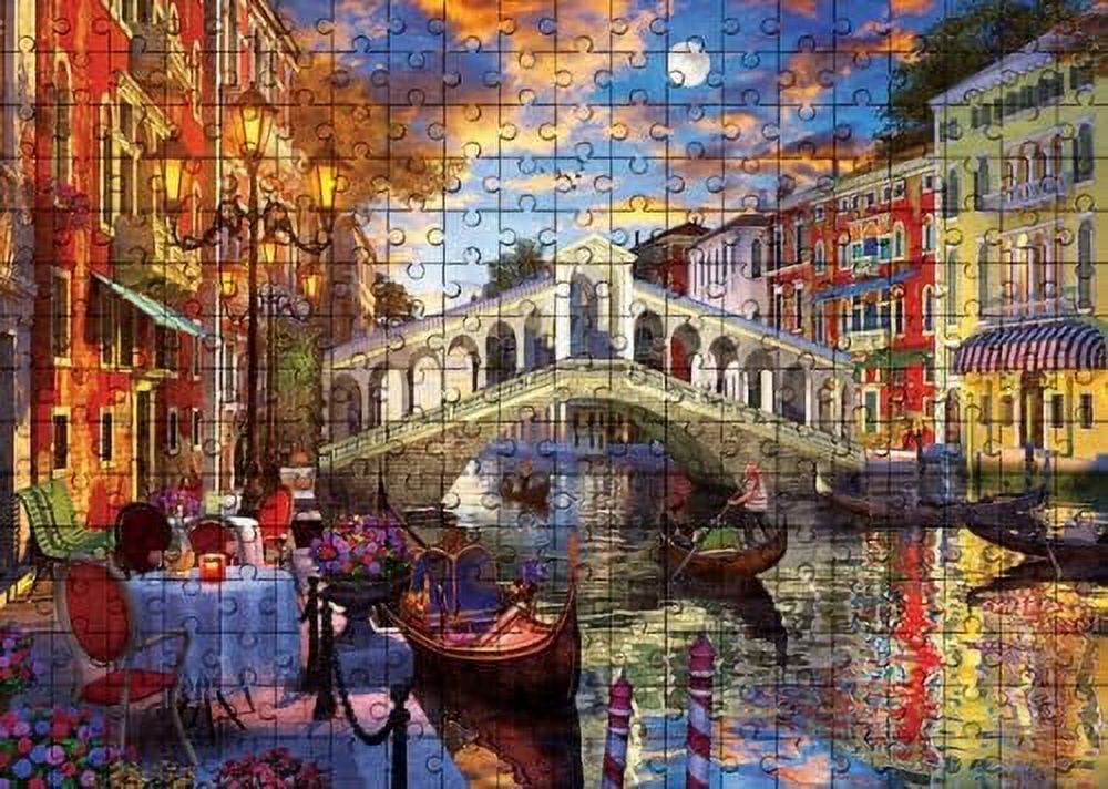300 Piece Jigsaw Puzzle for Adults Rialto Bridge Venice Wooden Puzzle ...