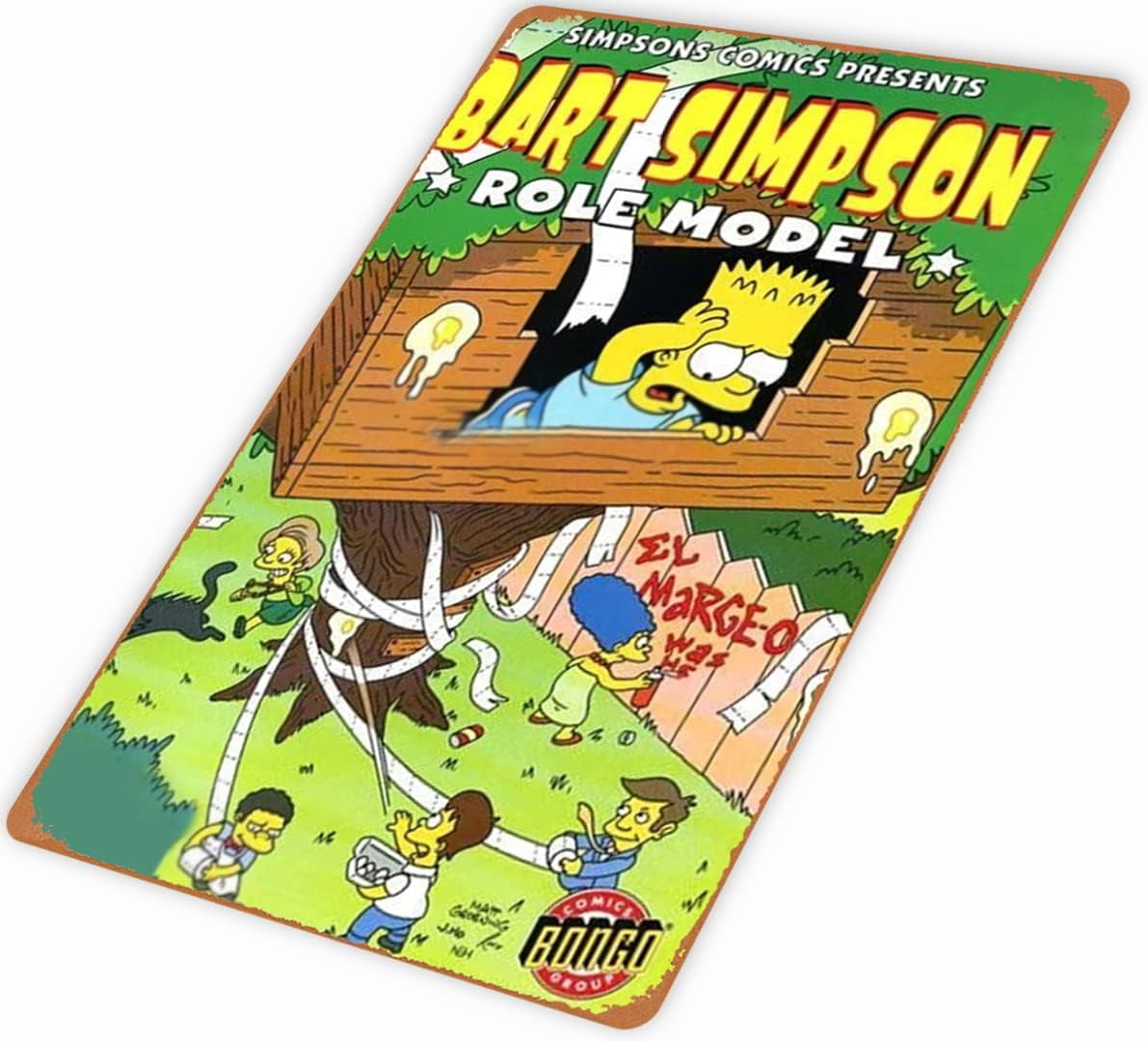 300 Piece Jigsaw Puzzle For Adults And Families - The Simpsons Comic ...