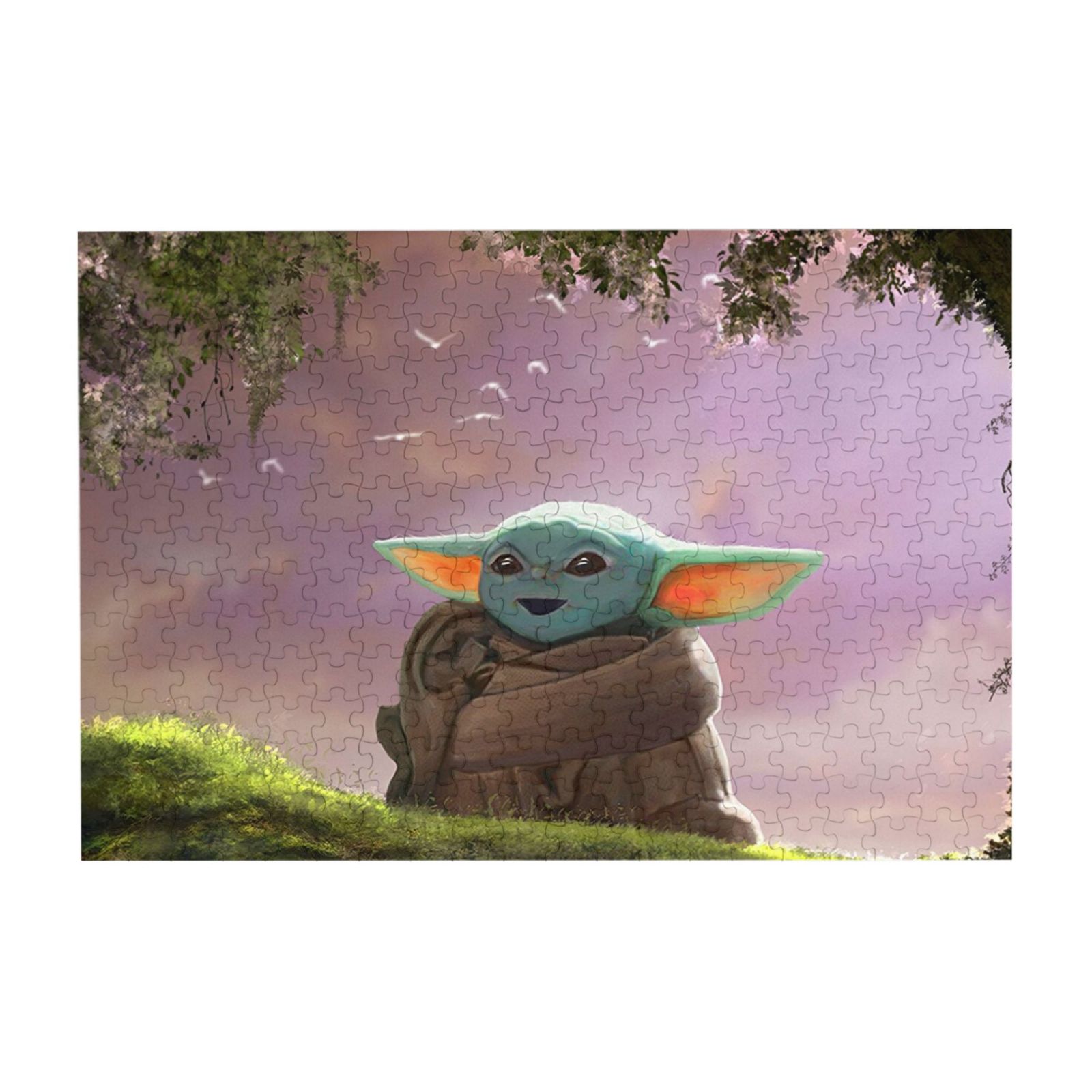 300 Piece Jigsaw Puzzle For Adults & Kids - Baby Yoda Puzzle For Boys ...