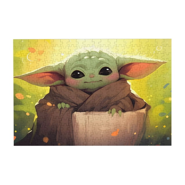 300 Piece Jigsaw Puzzle For Adults & Kids - Baby Yoda Puzzle For Boys ...