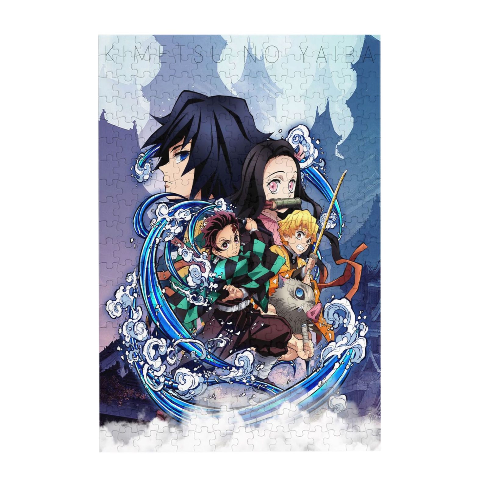 300 Piece Jigsaw Puzzle For Adults & Kids - Demon Slayer Puzzle For ...