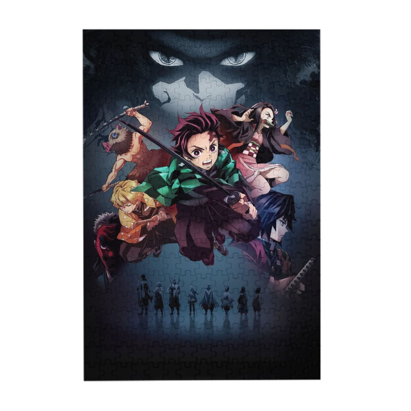 300 Piece Jigsaw Puzzle For Adults & Kids - Demon Slayer Puzzle For ...