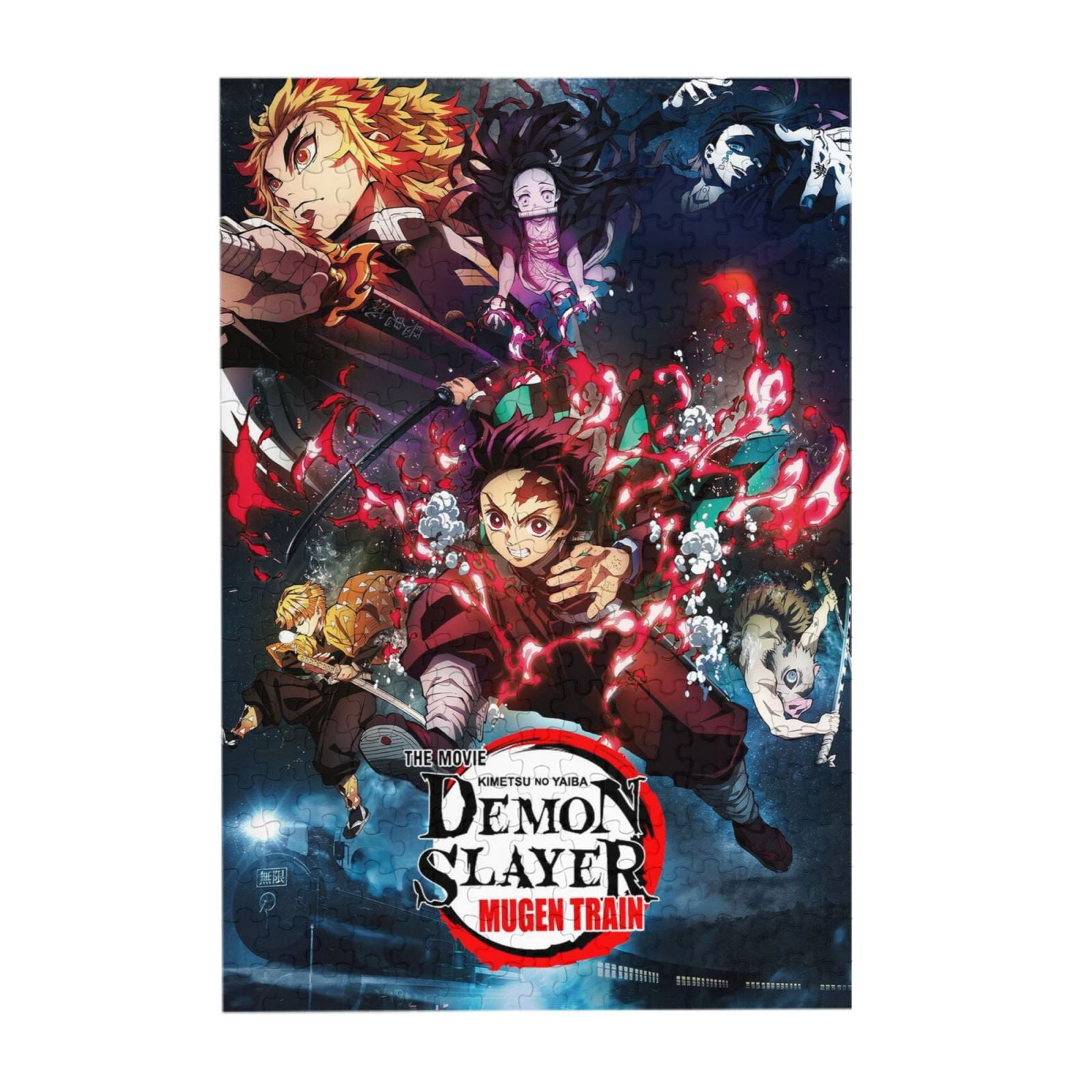300 Piece Jigsaw Puzzle For Adults & Kids - Demon Slayer Puzzle For ...
