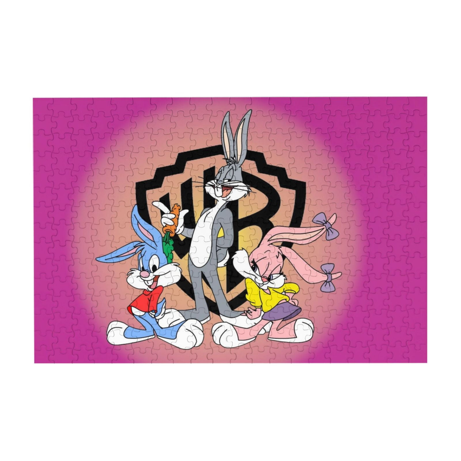300 Piece Jigsaw Puzzle For Adults & Kids - Looney Tunes Bugs Bunny ...