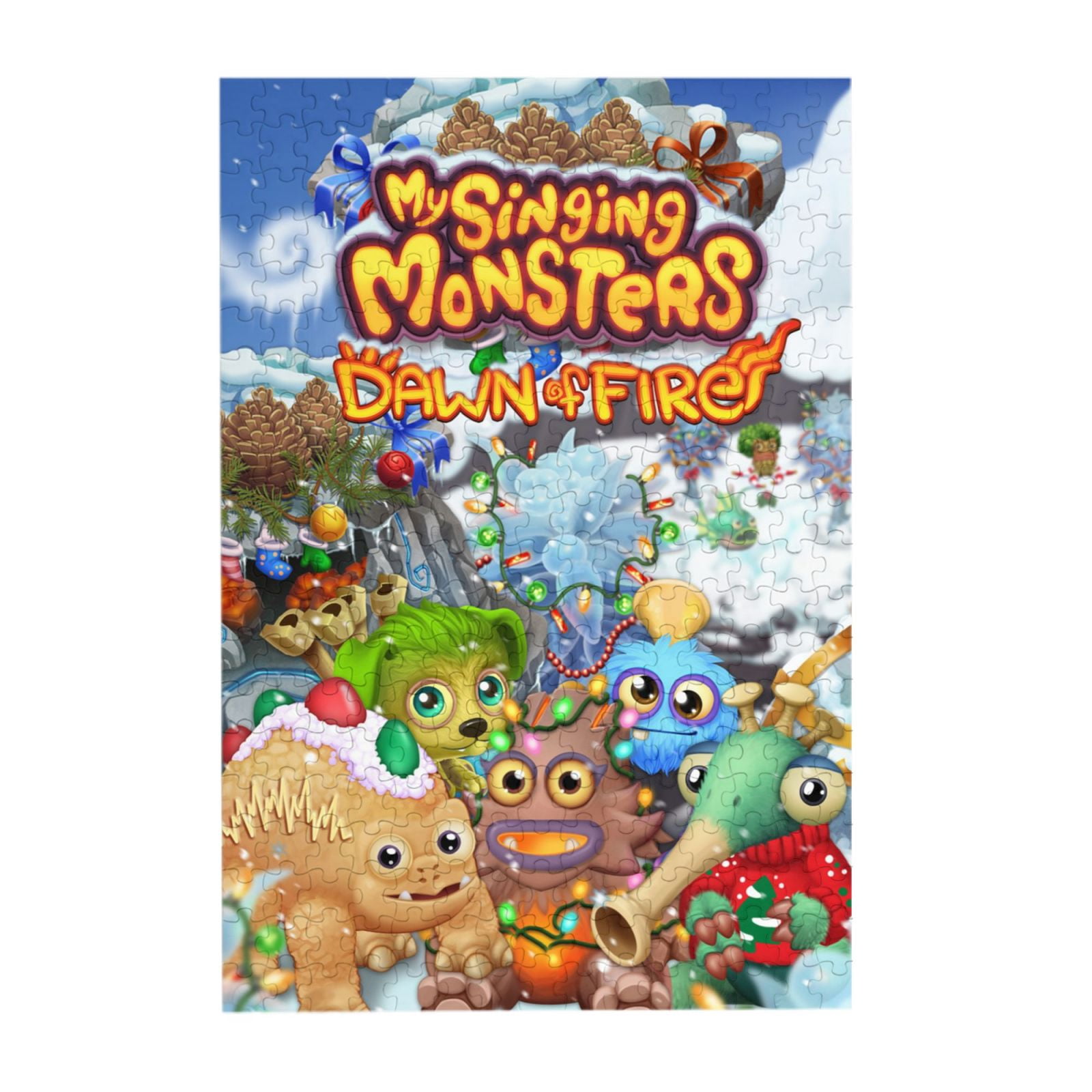 300 Piece Jigsaw Puzzle For Adults & Kids - My Singing Monsters Puzzle ...