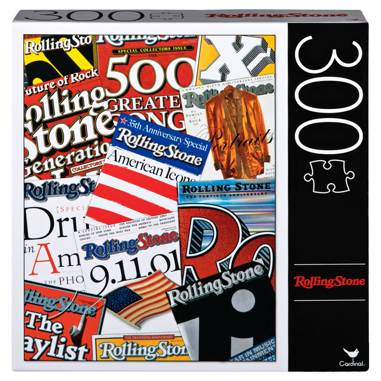 300-Piece Jigsaw Puzzle, Rolling Stone Magazine Covers - Walmart.com