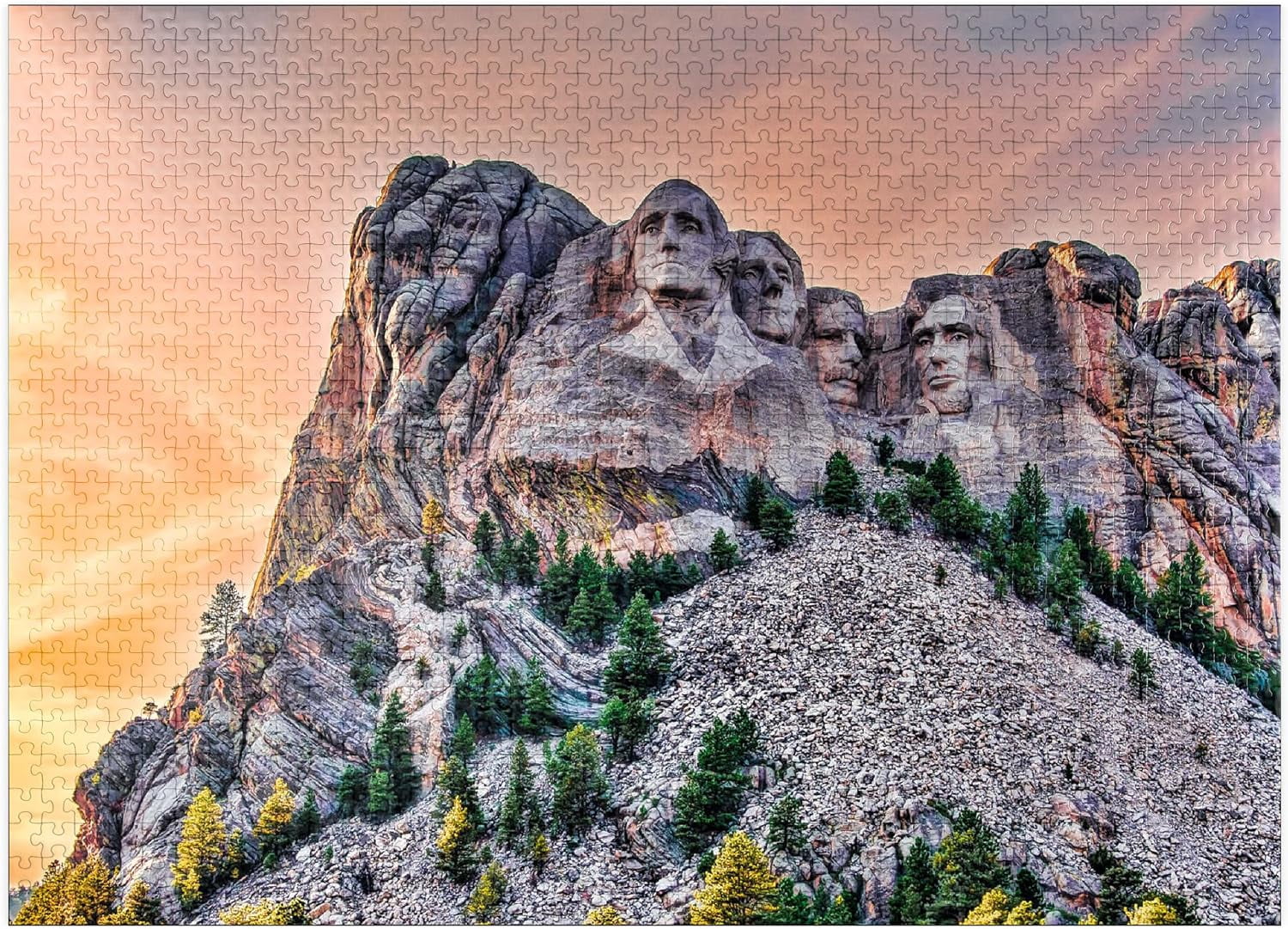 300 Piece Jigsaw Puzzles for Adults Mount Rushmore National Memorial ...
