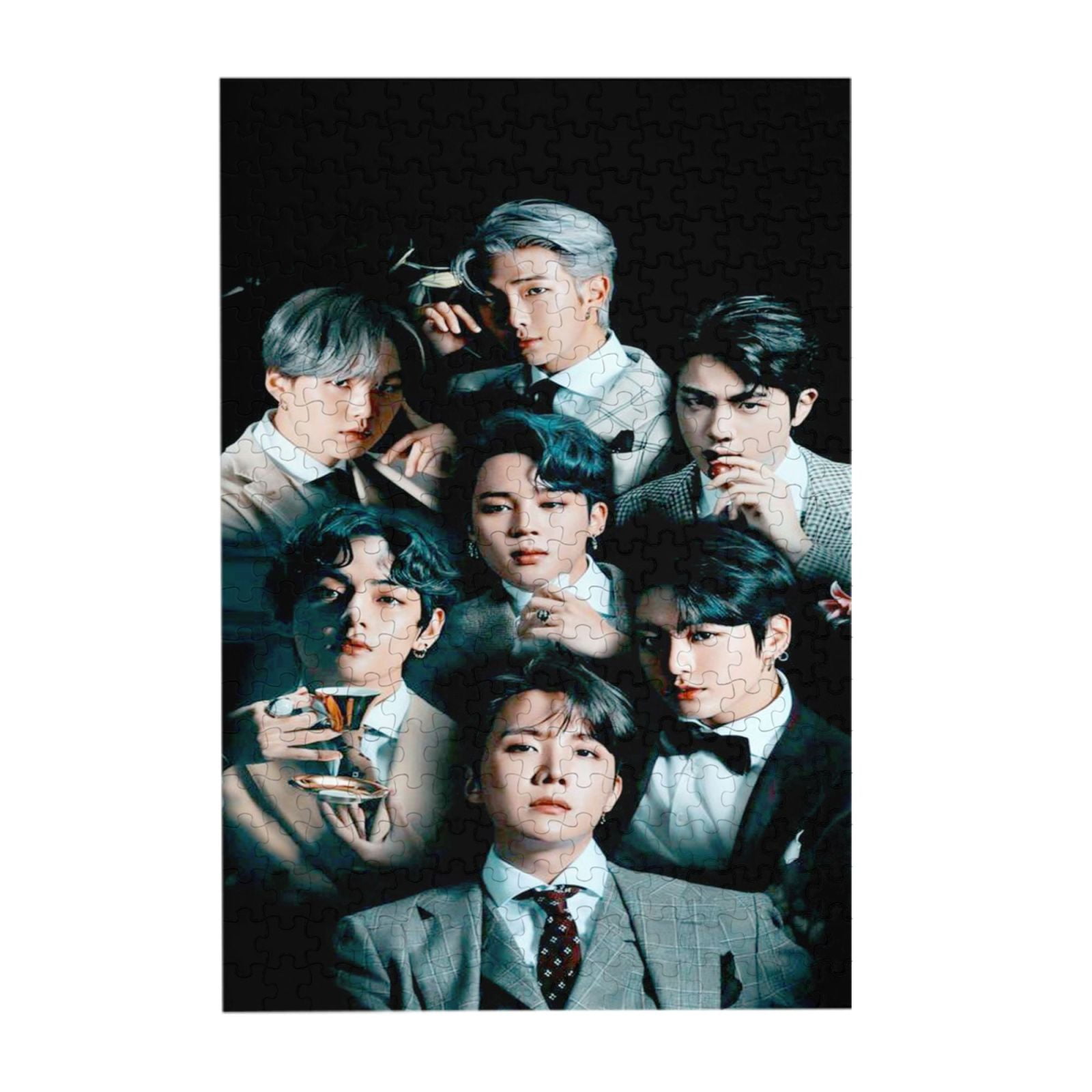 300 Piece K-Pop BTS Wooden Jigsaw Puzzle, Challenging and Fun Activity ...