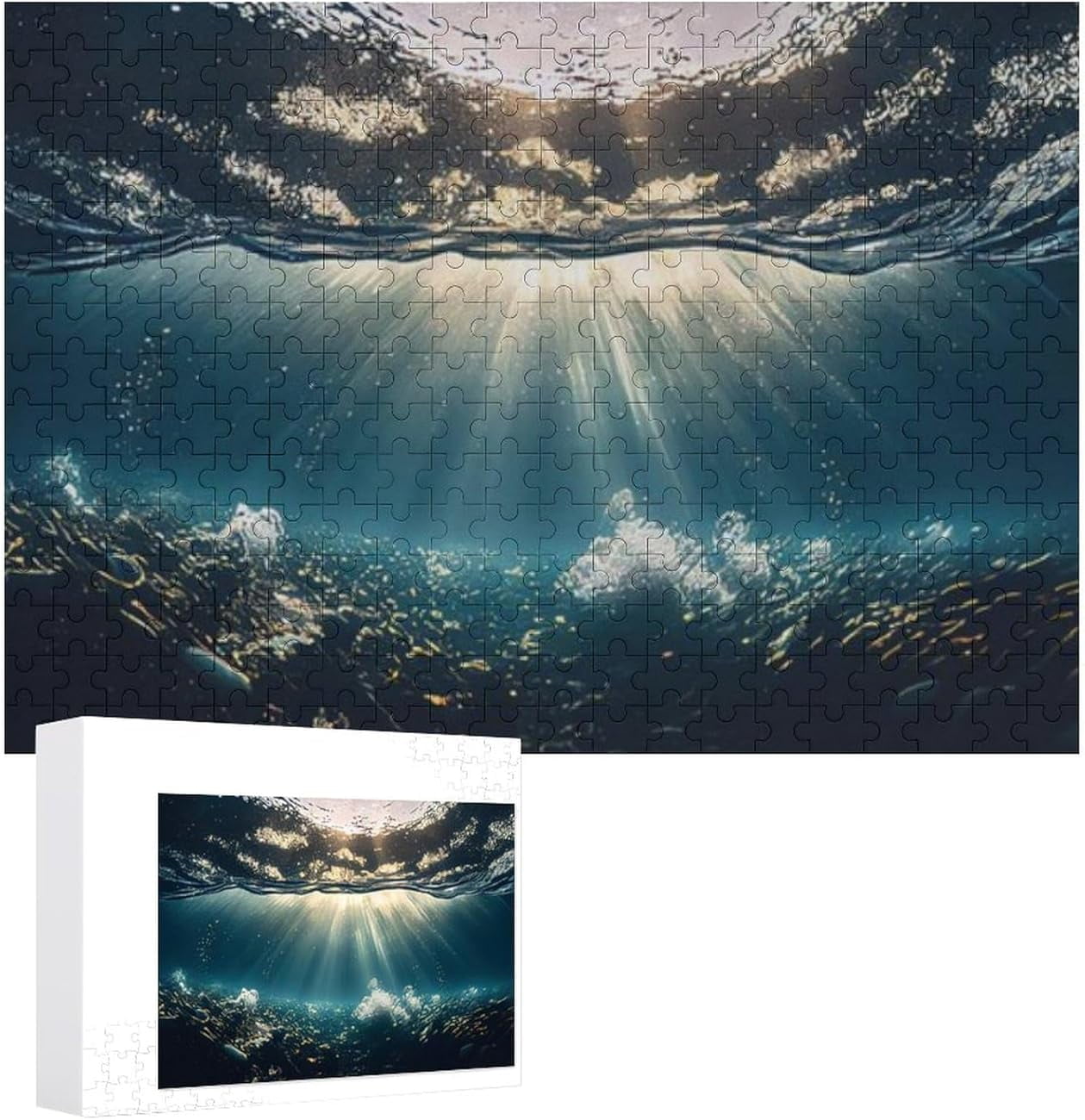 300 Piece Puzzle for Adults Underwater Sea Scape Challenging Jigsaw ...