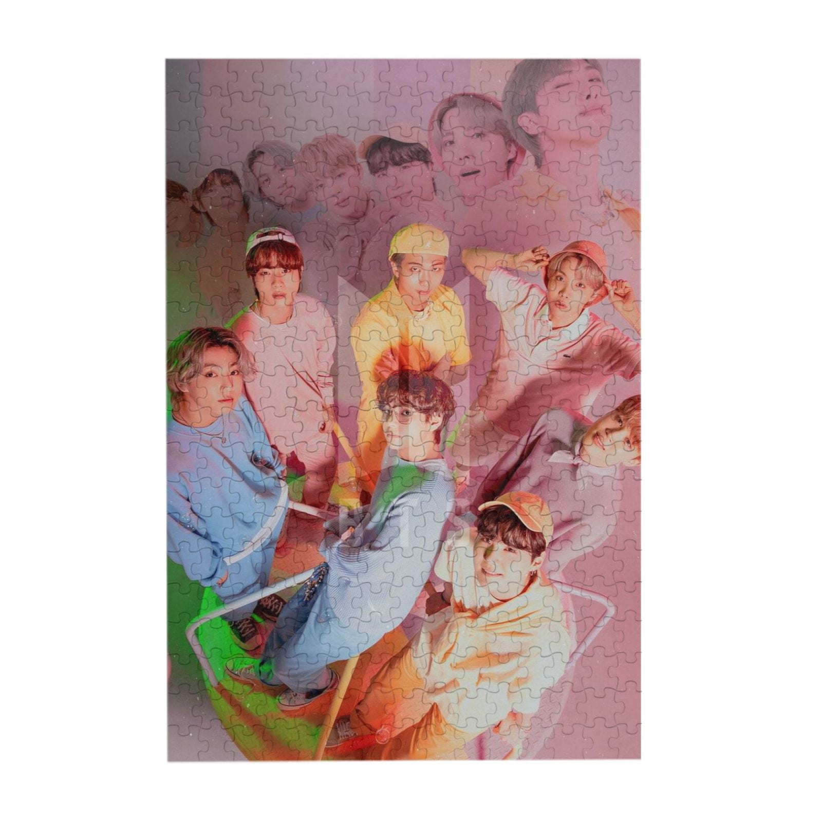 300 Piece Puzzle For Adults - Kpop Bts Jigsaw Puzzle For Kids Boys ...