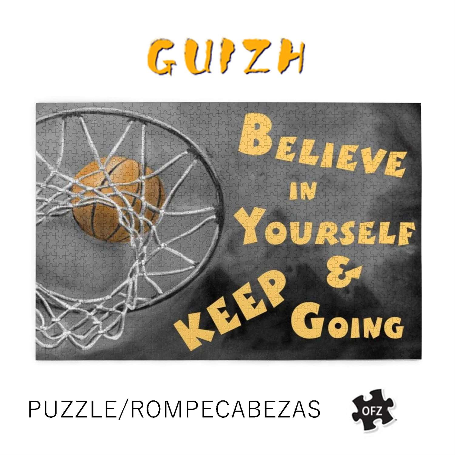 300 Piece Puzzle for Adults and Kids - Basketball Hoop Jigsaw Puzzle ...