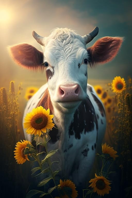 300 Piece Puzzles for Adult & Friend-Dairy Cattle Adult Puzzles- Animal ...