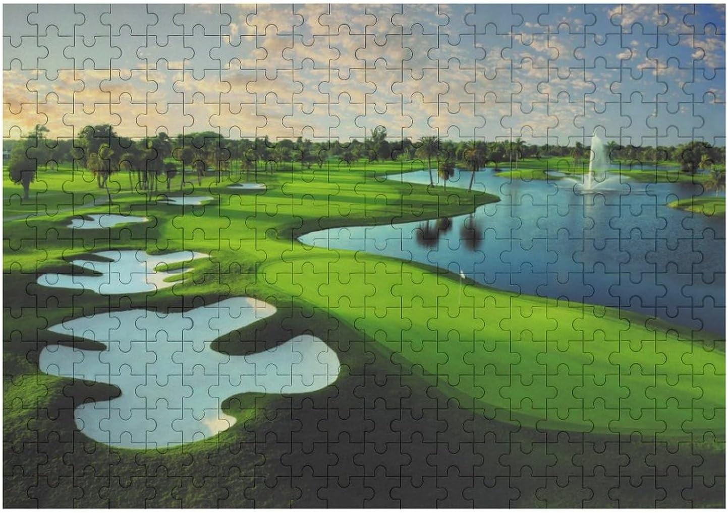 300 Piece Puzzles Augusta Golf Course Jigsaw Puzzle - 300 Piece Golf ...