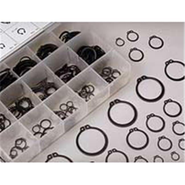 300 Piece Snap Ring Assortment External - Walmart.com