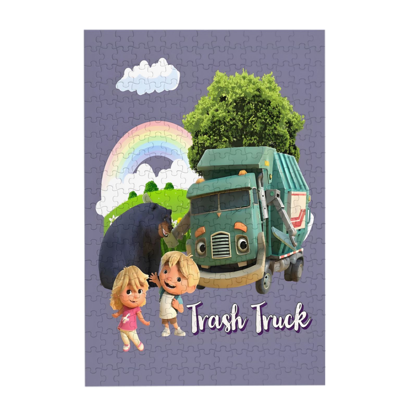 300 Piece Trash Truck Jigsaw Puzzle for Adults Leisure Gift for ...