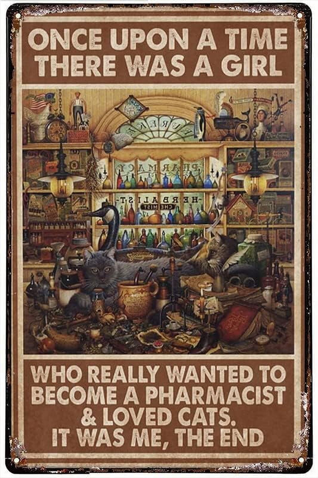 300 Piece Wooden Puzzle for Adults Pharmacist Cat A Girl Wanted to ...
