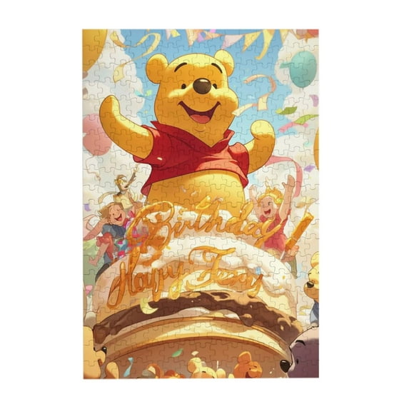 300 Piece Wooden Puzzle, Winnie The Pooh Jigsaw Puzzle For Adults ...
