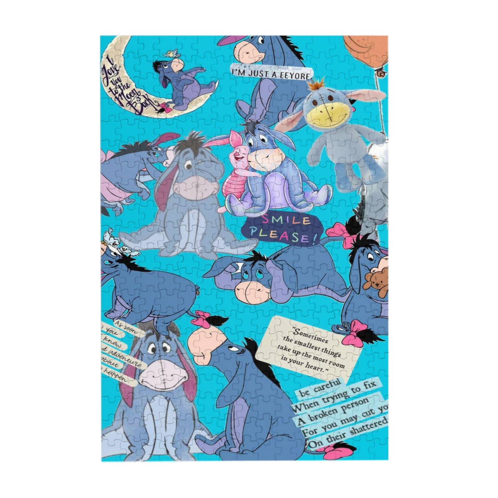 300 Piece Wooden Puzzles Ee-Yore Jigsaw Puzzles for Adults Kids ...