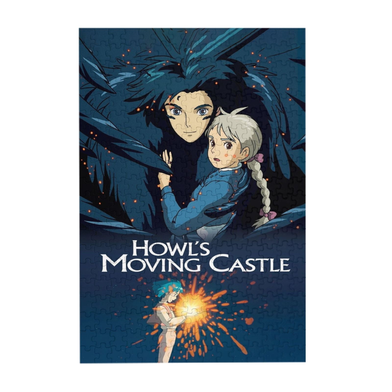 300 Piece Wooden Puzzles Howls Moving Castl Jigsaw Puzzles for Adults ...