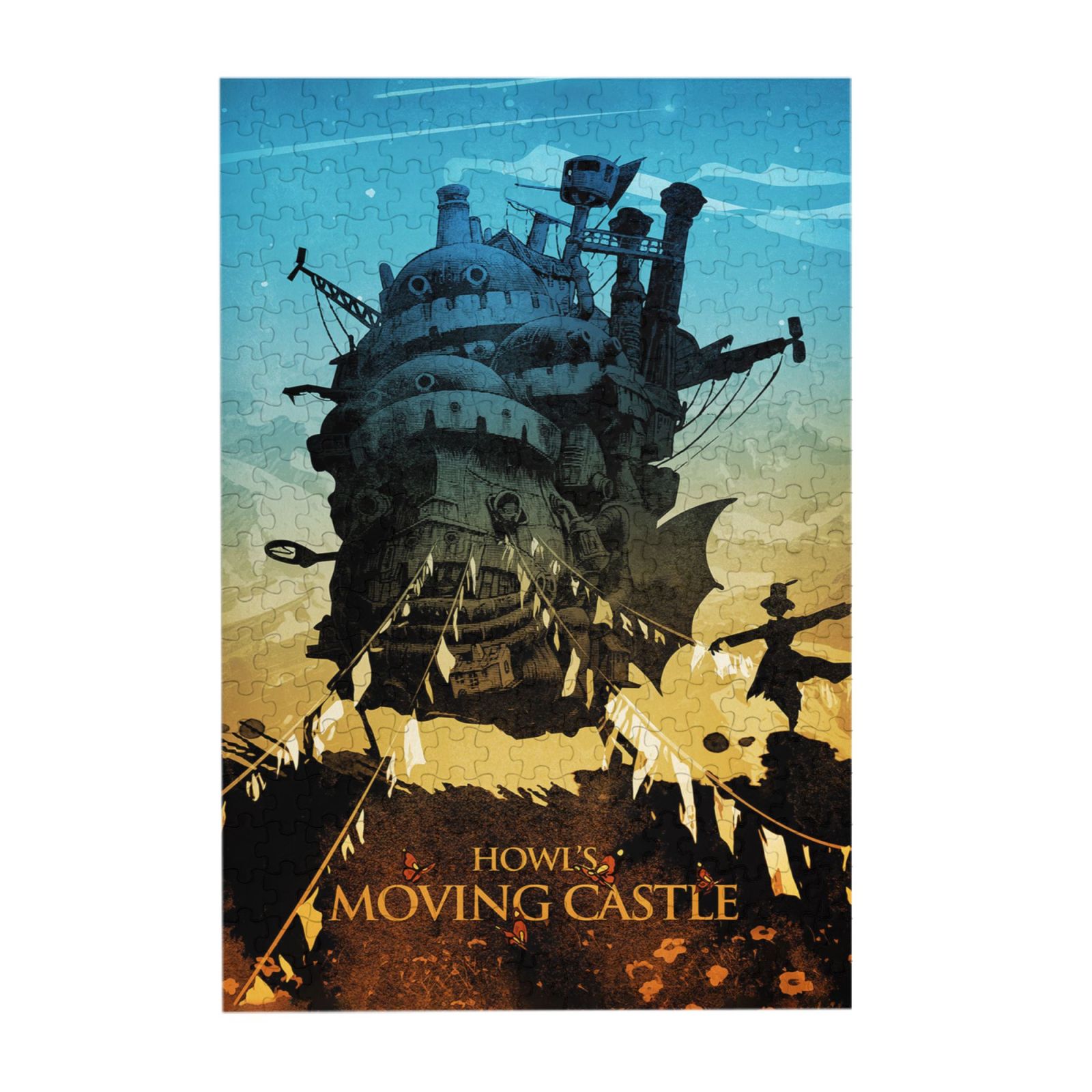 300 Piece Wooden Puzzles Howls Moving Castl Jigsaw Puzzles for Adults ...