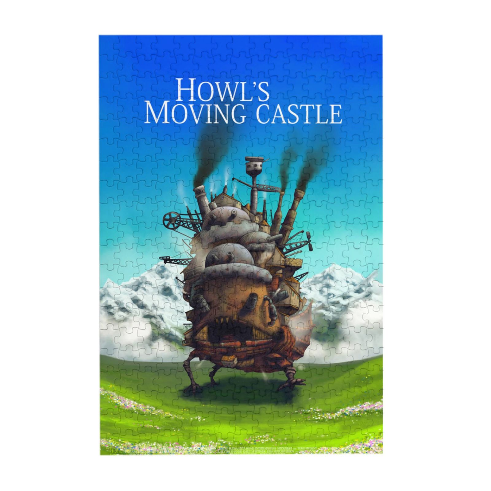 300 Piece Wooden Puzzles Howls Moving Castl Jigsaw Puzzles for Adults ...