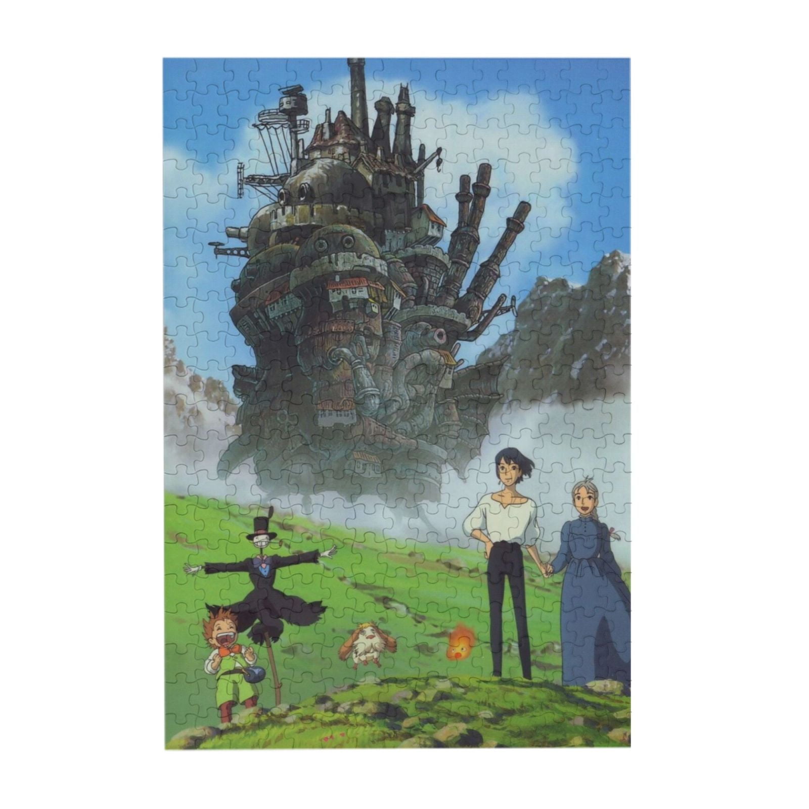 300 Piece Wooden Puzzles Howls Moving Castl Jigsaw Puzzles for Adults ...