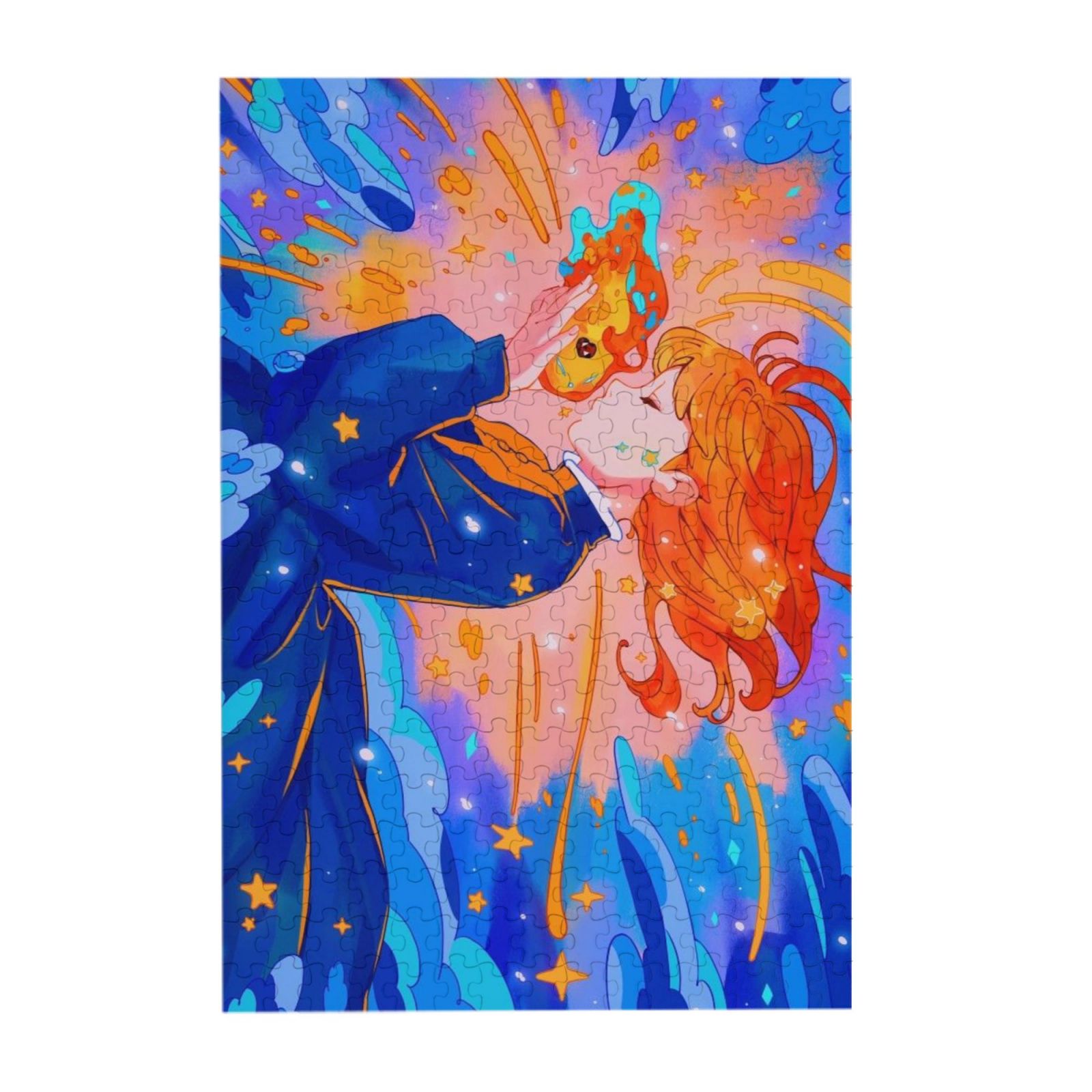 300 Piece Wooden Puzzles Howls Moving Castl Jigsaw Puzzles for Adults ...